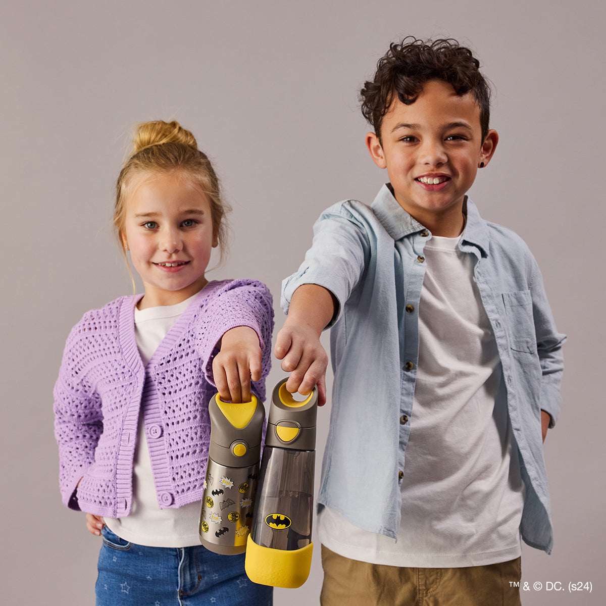 Batman by b.box - 12oz insulated water bottle for kids | 8 hours cool ...