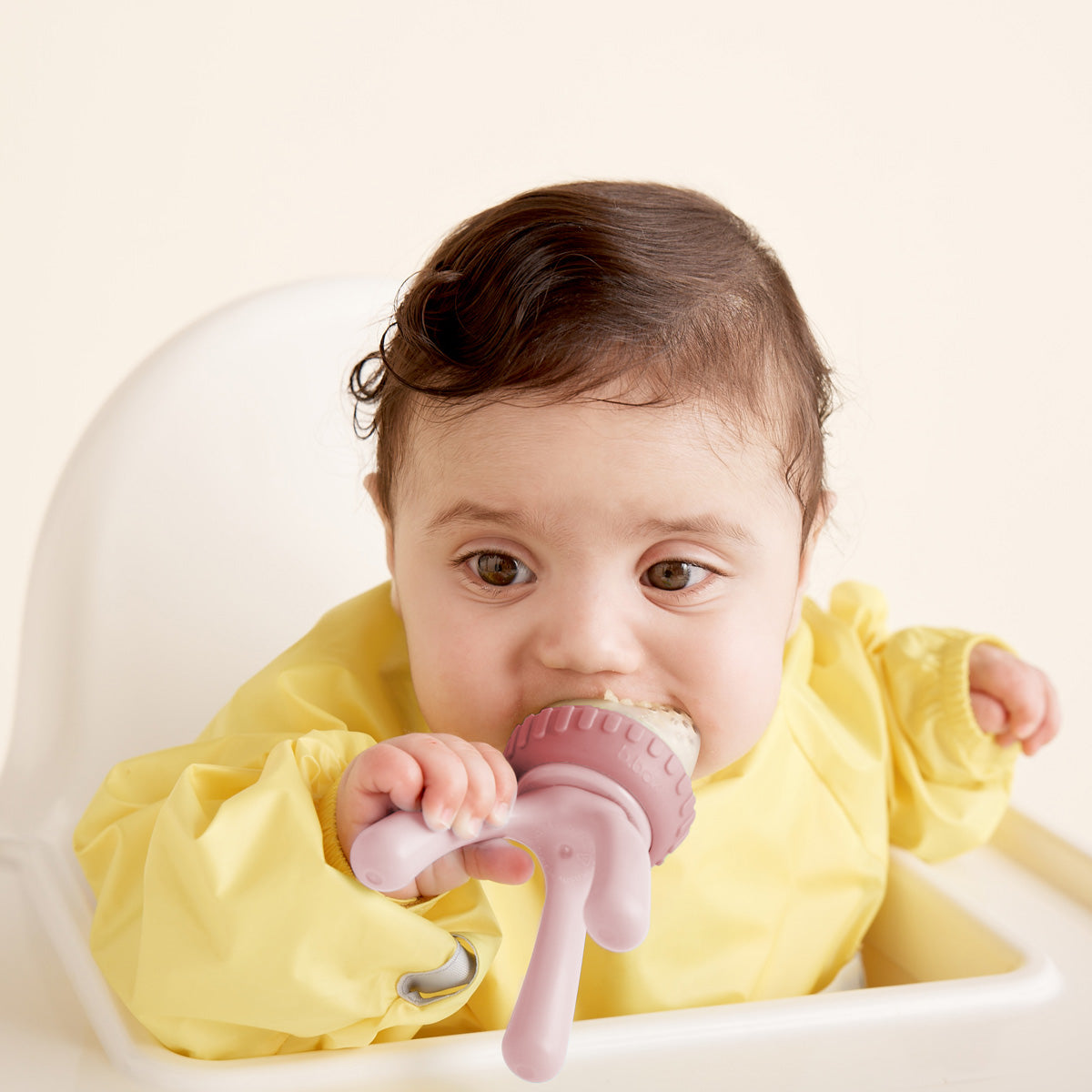 silicone fresh food feeder - blush | b.box for kids – b.box USA