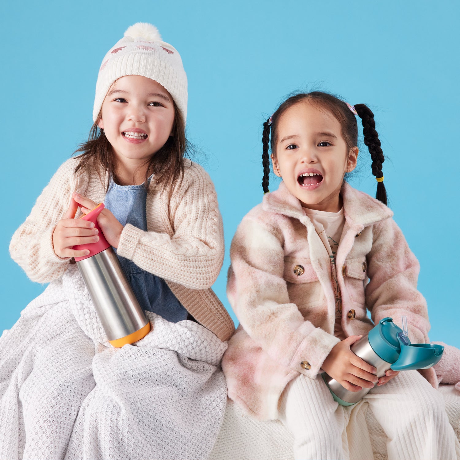 17oz insulated drink bottle for kids strawberry shake – b.box | 15 hour ...